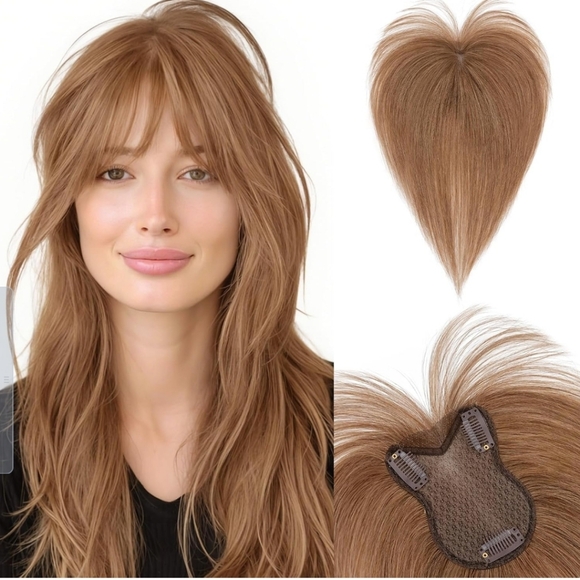S-nolite | Hair | Snoilite 0 Human Hair Piece Light Brown 11 Topper ...